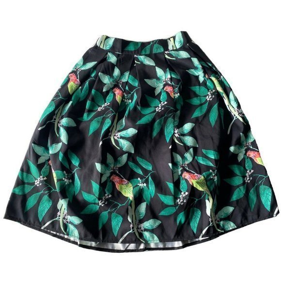 Ink | Skirts | Ink Love Bird Tropical 24 Waist Skirt Hawaii | Poshmark